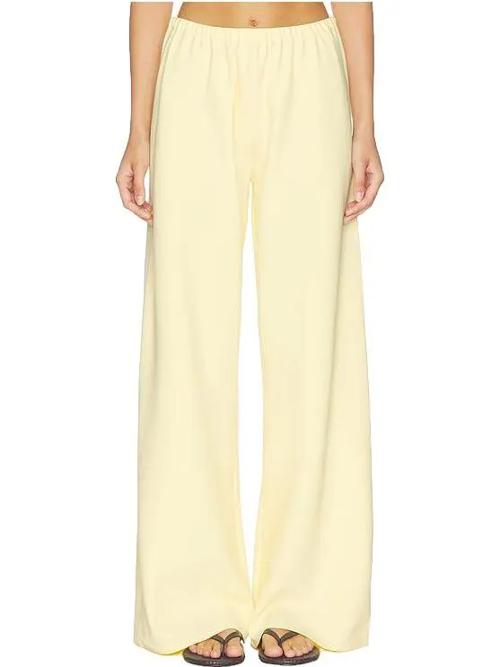 LA LIGNE Crepe Colby Pants - Butter