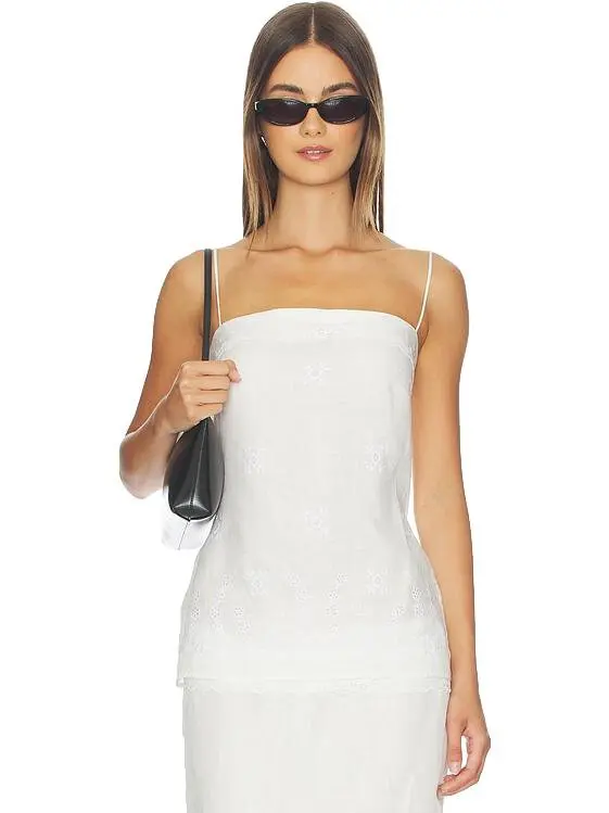 Magda Butrym Camisole Top - White