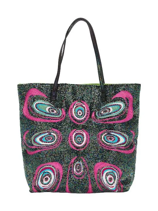 FWRD RENEW Fendi Beaded Vintage Tote Bag - Multi