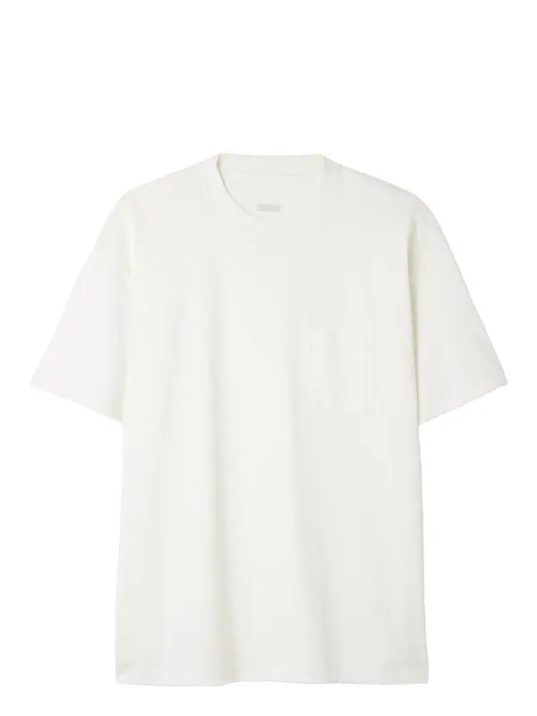 SSSTEIN Suvin Cotton-jersey T-shirt - Neutrals