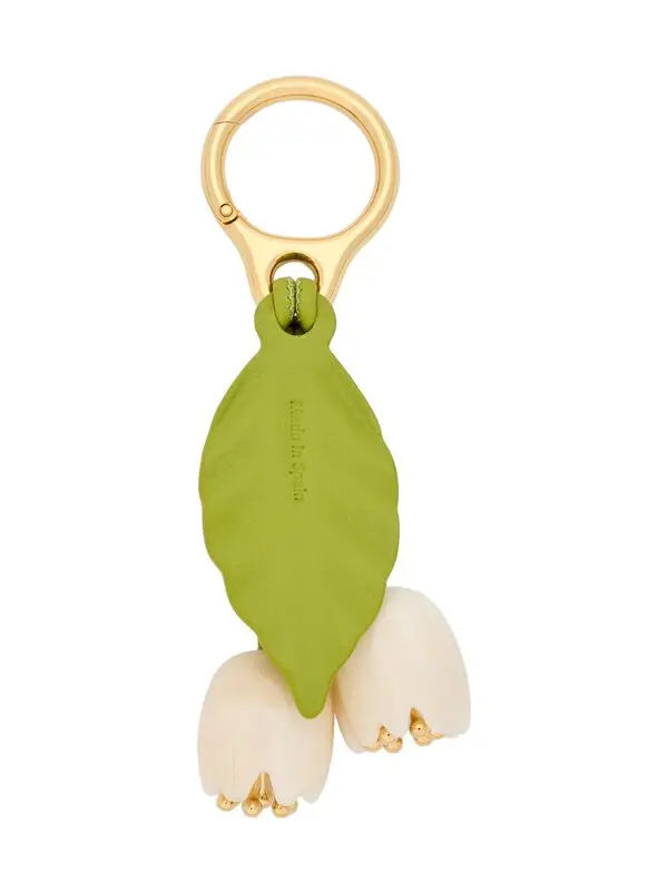 Loewe Flower Charm - White/green
