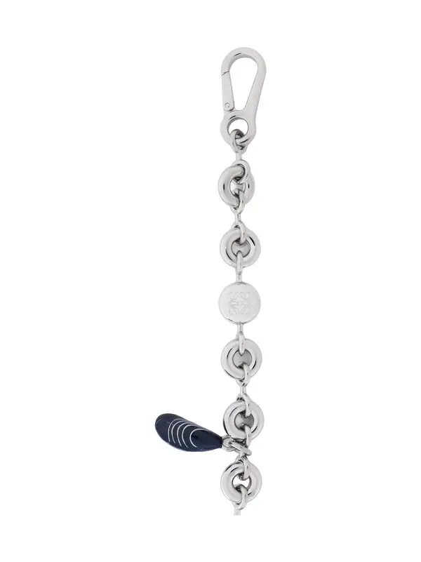 Loewe Chain Strap With Charms - Silver