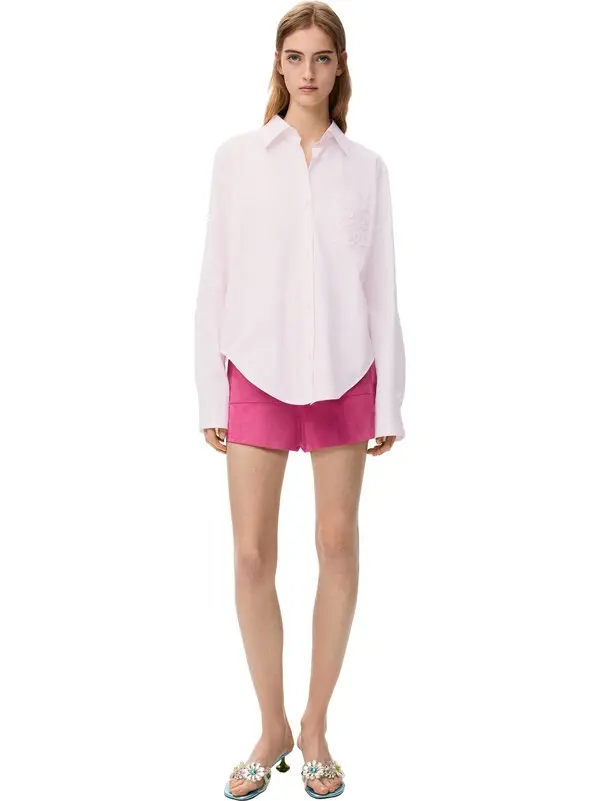 Loewe Cotton Shirt - Light Pink