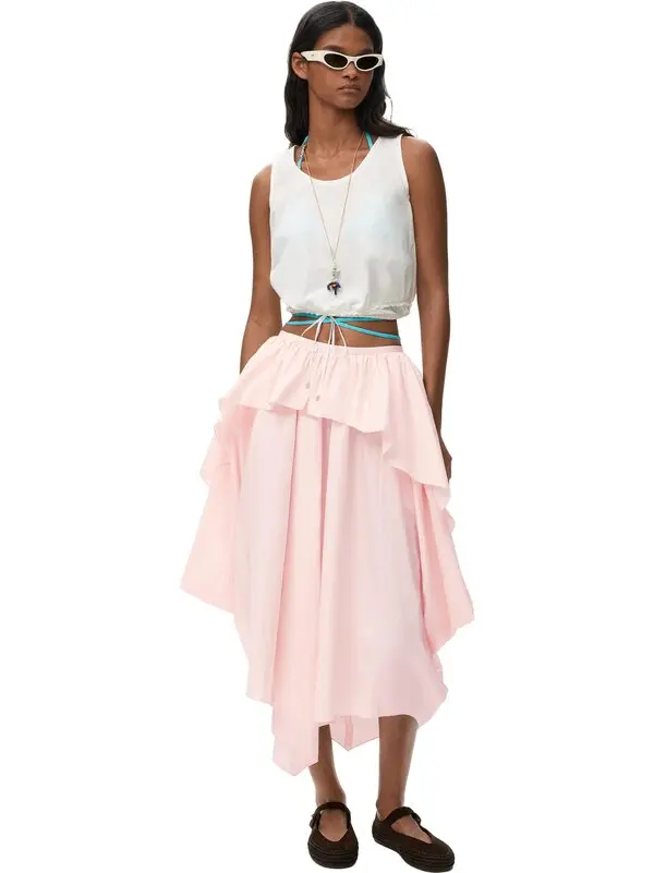 Loewe Cotton Skirt - Light Pink