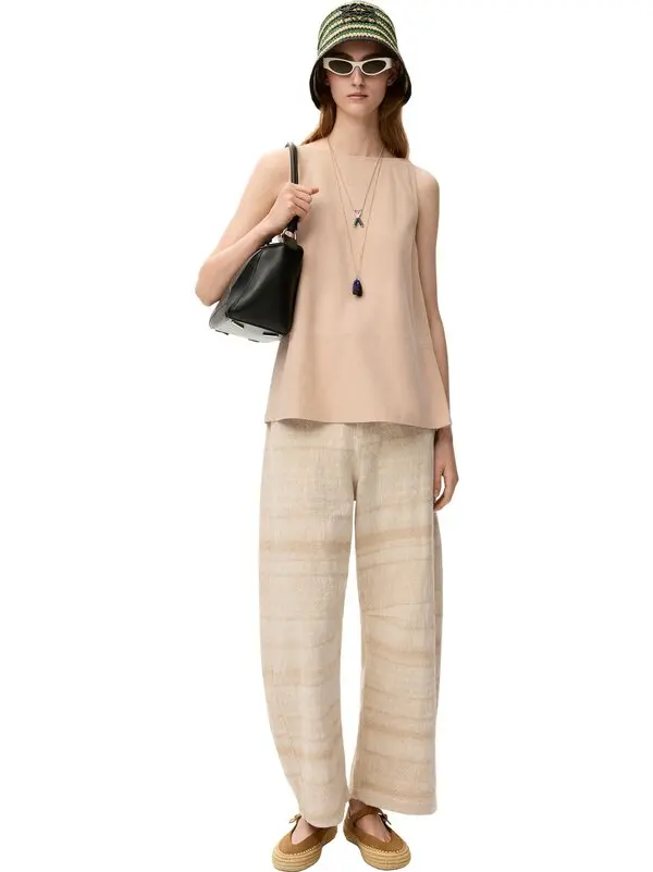 Loewe Barrel Jeans - Sand