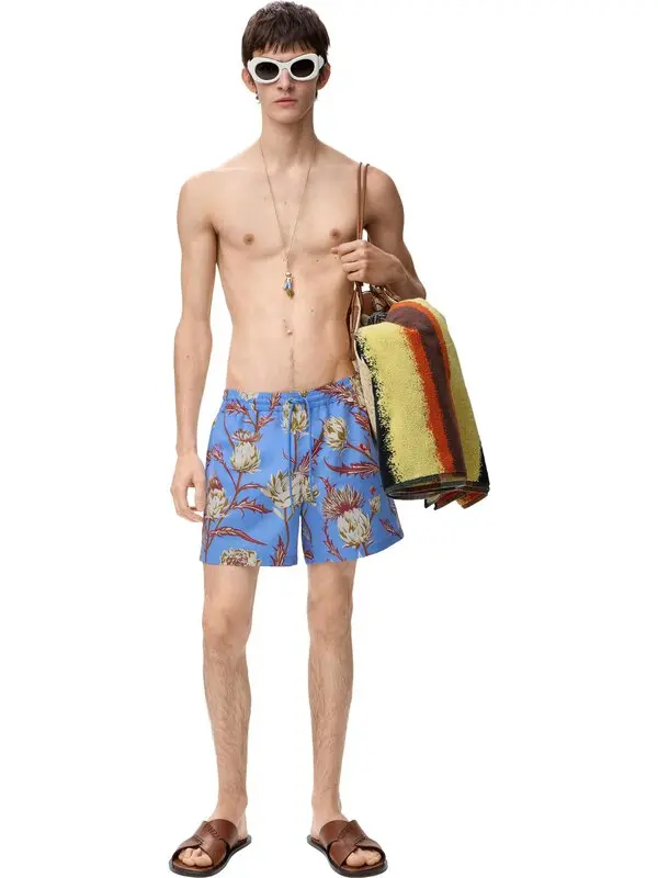 Loewe Swim Shorts - Blue/multicolor