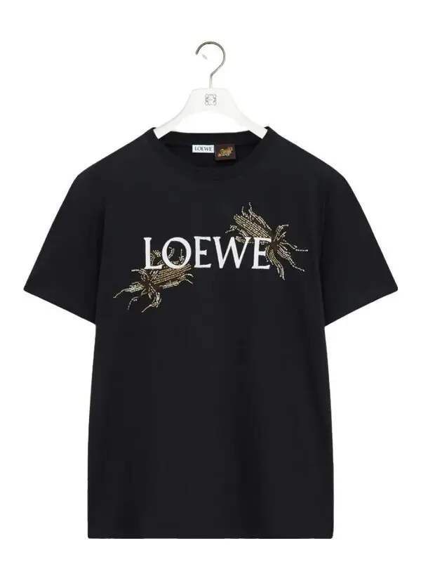 Loewe Embellished T-shirt - Black