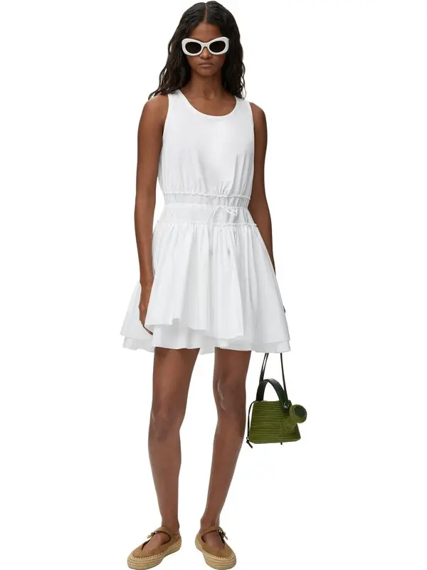 Loewe Cotton Dress - White