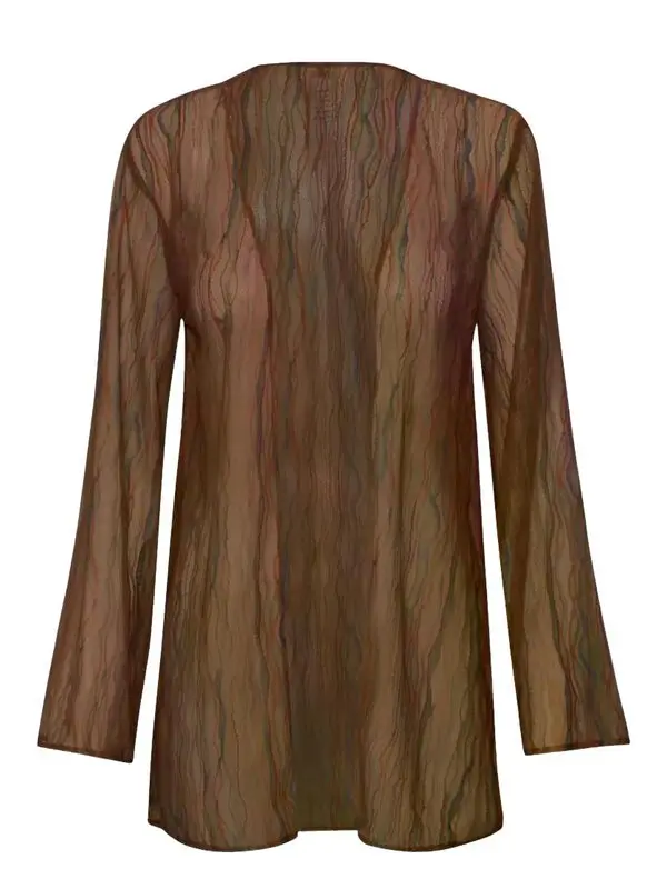 BAOBAB Gola Sheer Shirt - Brown