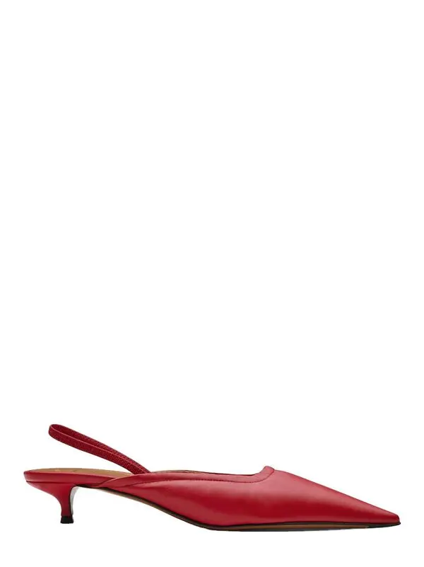 ATP ATELIER Lana Nappa Slingbacks - Melograno