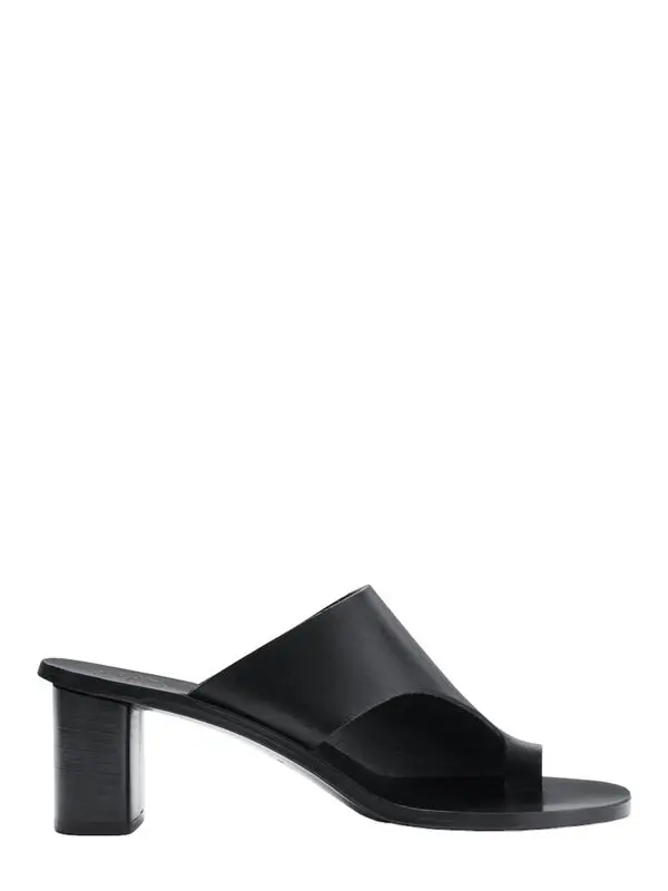 ATP ATELIER Rosate Heeled Sandals - Black