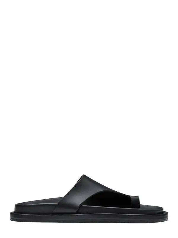ATP ATELIER Rosanna Leather Sandals - Black