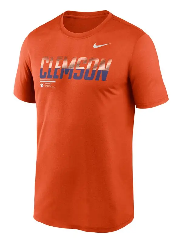 Nike Clemson Sideline Legend Dri-fit College T-shirt - Orange