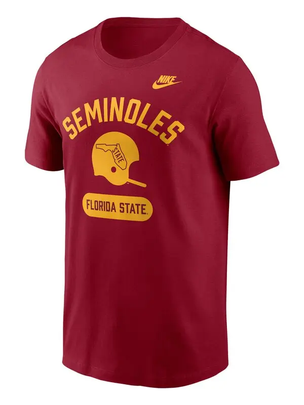 Nike Florida State Legacy Arch Helmet College T-shirt - Red