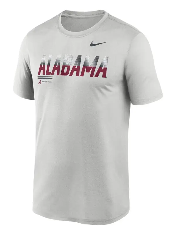 Nike Alabama Sideline Legend Dri-fit College T-shirt - Grey