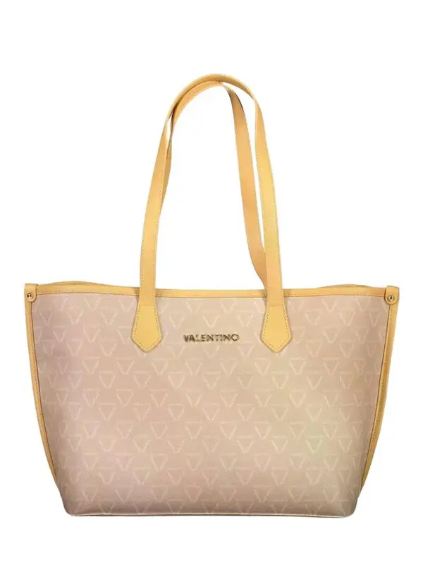 MARIO VALENTINO Logo-appliqué Tote Bag - Neutrals