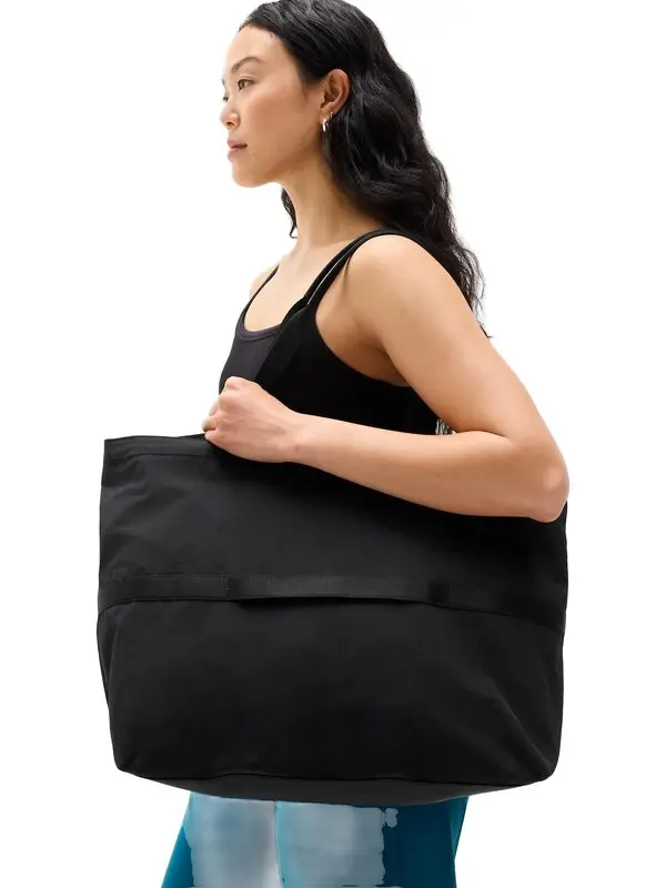 Athleta Anytime Packable Tote - Black