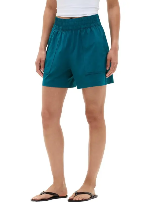 Athleta High-rise 5" Short - Coastal Teal