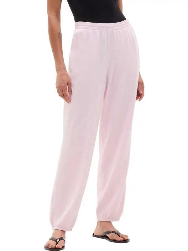 Athleta Airy Cotton Terry Jogger - Ballet