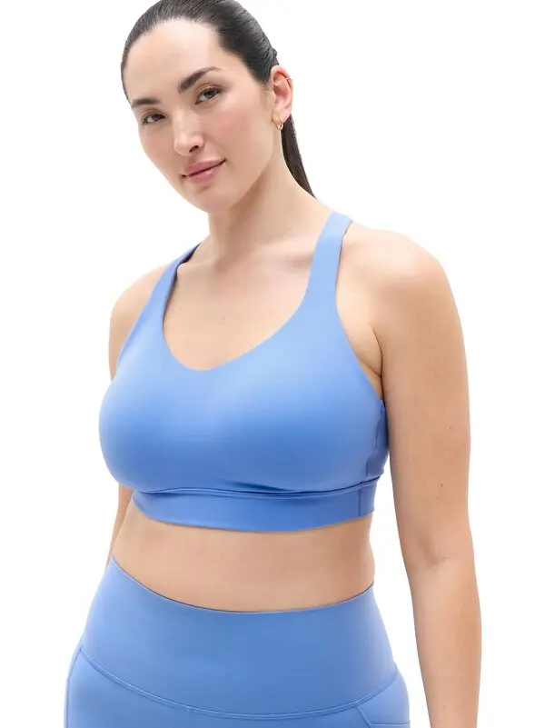 Athleta Perfect Form Sports Bra D-dd - Waterfall