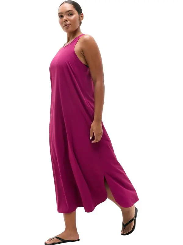 Athleta Journey Maxi Dress - Wildberry