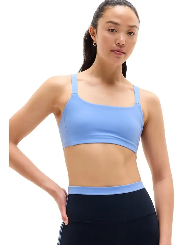 Athleta Reform Adjustable Sports Bra A-c - Waterfall