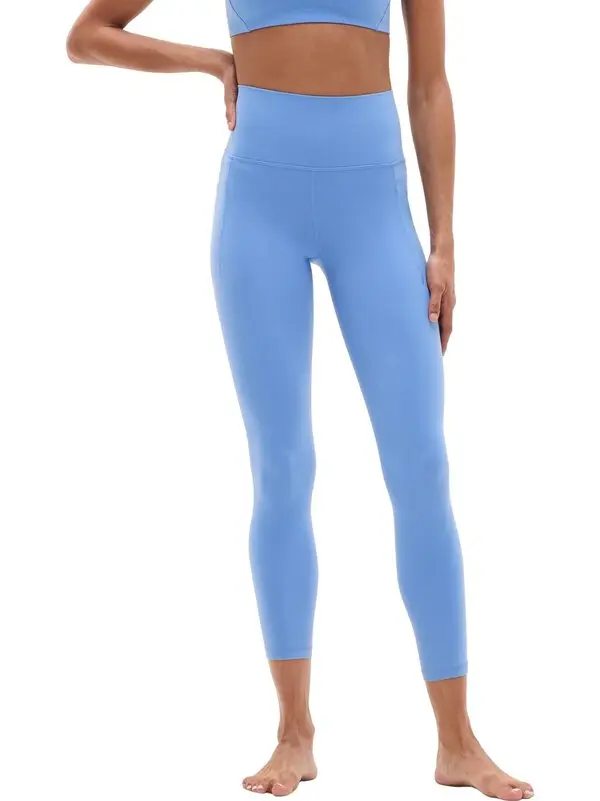 Athleta Salutation Stash High Rise 7/8 Legging - Waterfall