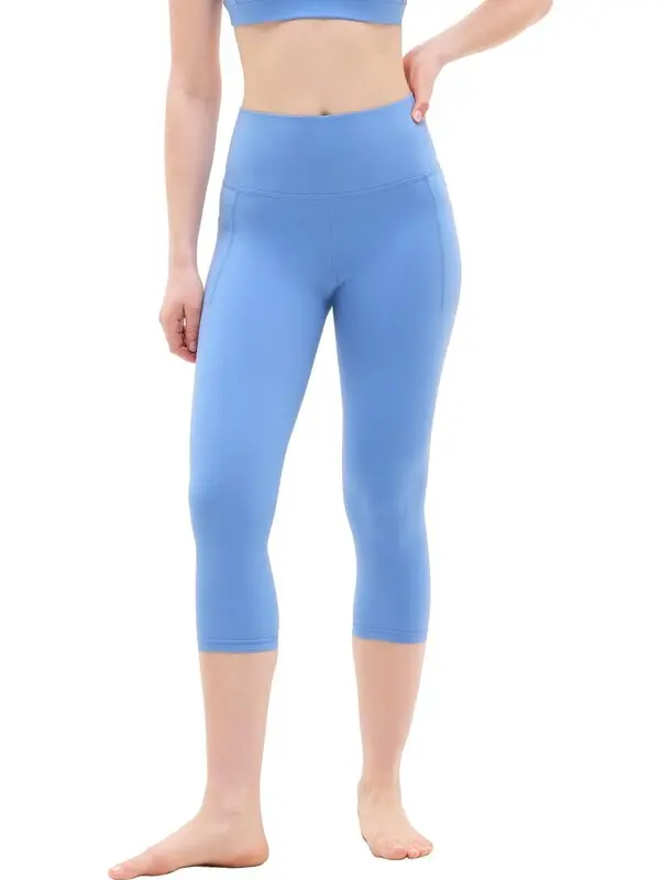Athleta Salutation Stash High-rise Capri - Waterfall