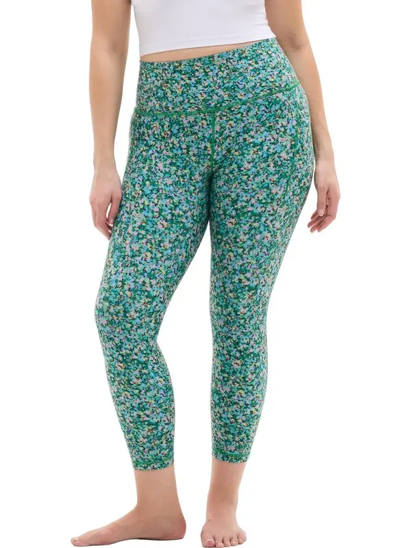 Athleta Salutation Stash High Rise 7/8 Legging - Superbloom