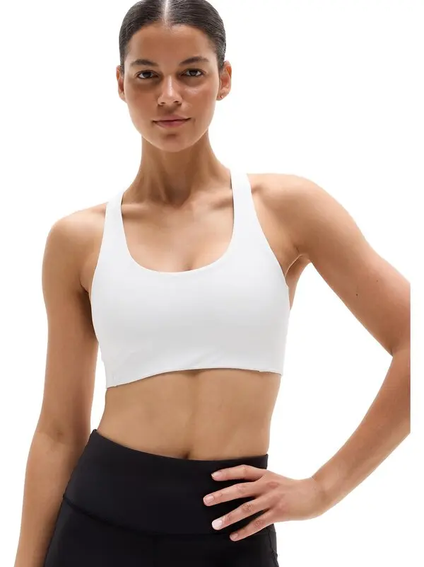 Athleta Circuit Train Sports Bra A-c - Bright White
