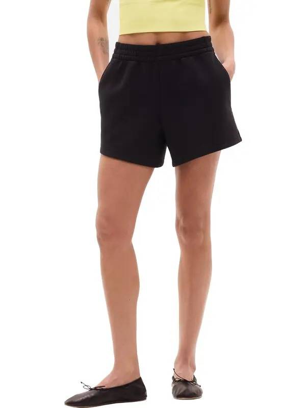 Athleta Form Knit Mid-rise 6" Shorts - Black