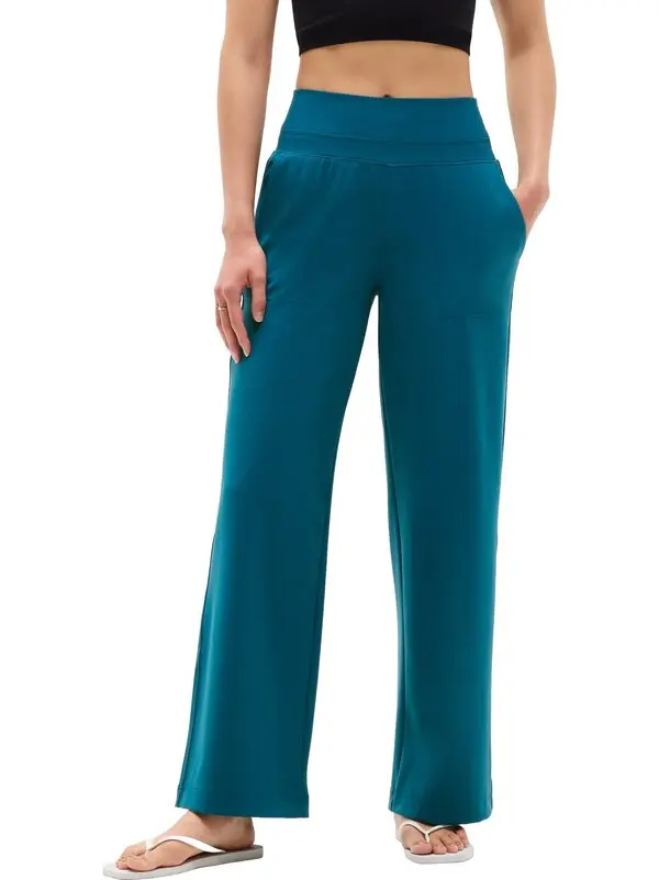 Athleta High-rise Wide Leg Pant - Coastal Teal