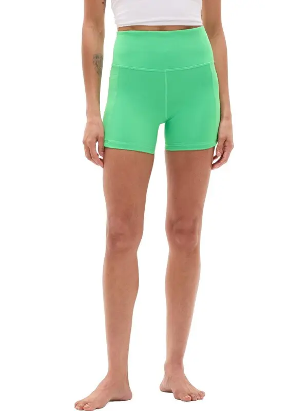 Athleta Salutation Stash High Rise 5" Short - Palmetto