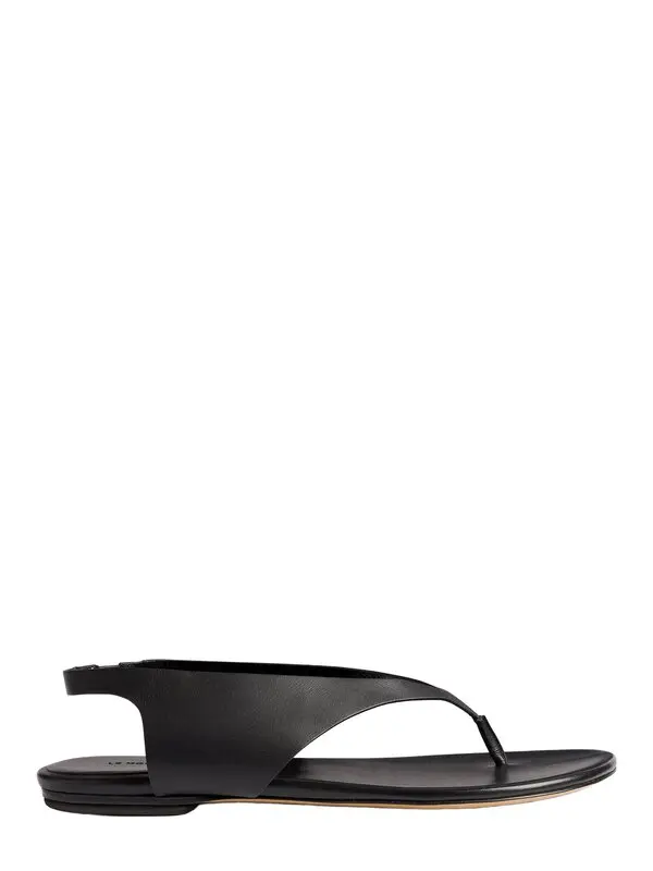 Le Monde Beryl Langley Thong Sandals - Black