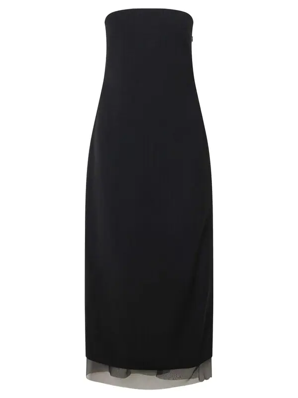 KALLMEYER Lizzy Woven Midi Dress - Black