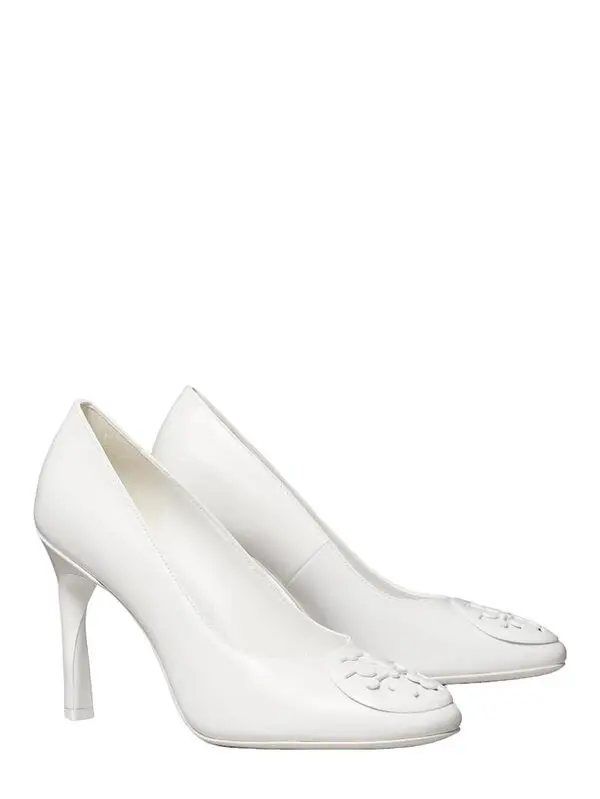 Tory Burch Reva Pump - White