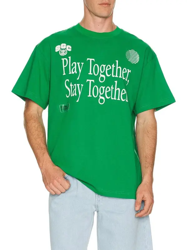 STUDENTS GOLF Stay Together Tee - Green