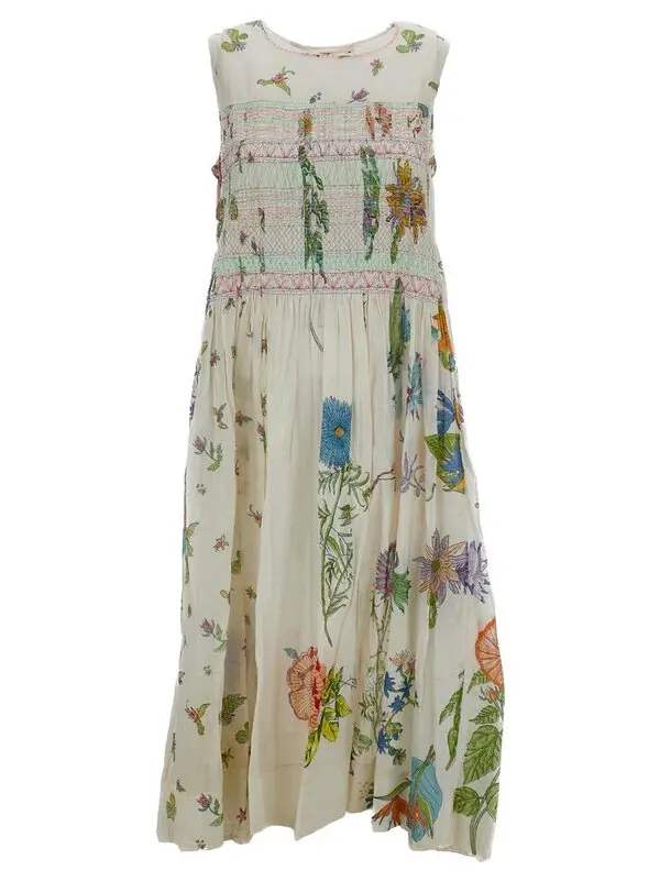 INJIRI Rosalyn Sleeveless Dress - Multicolor