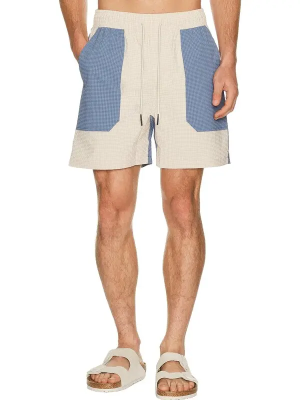 Oas Rex Swim Shorts - Blue