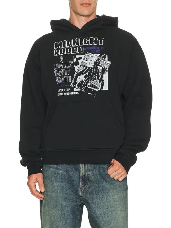 MIDNIGHT RODEO American Exxtasy Hoodie - Black