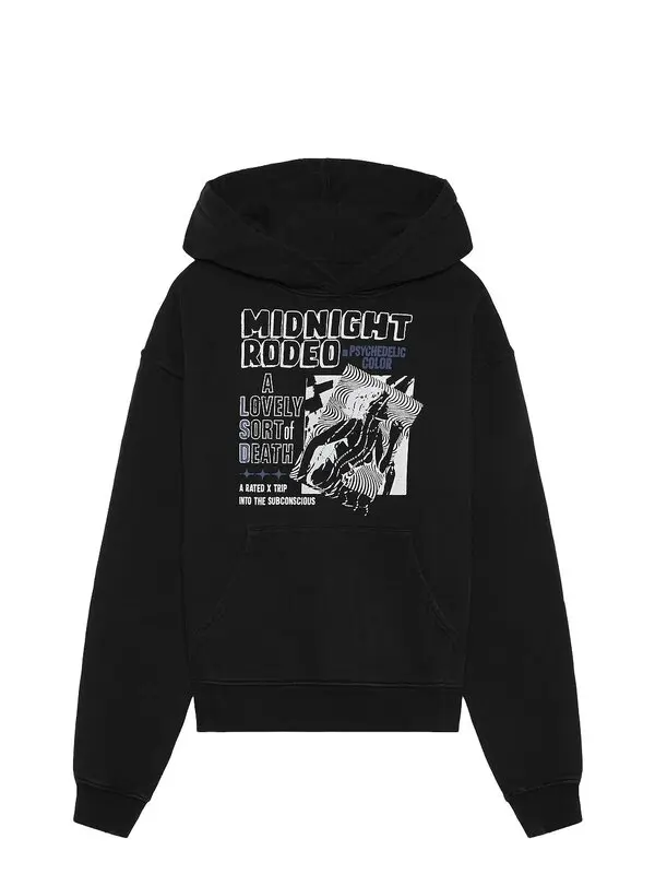 MIDNIGHT RODEO American Exxtasy Hoodie - Black