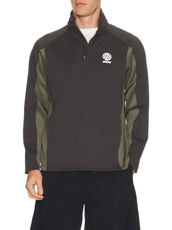 METALWOOD STUDIO Trophy Quarter Zip Pullover - Tar