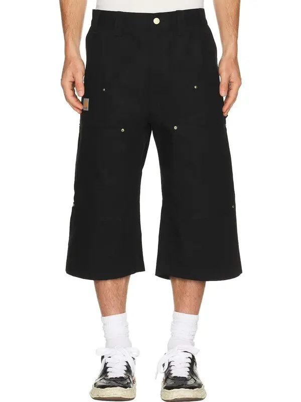 Junya Watanabe X Carhartt Duck Shorts - Black