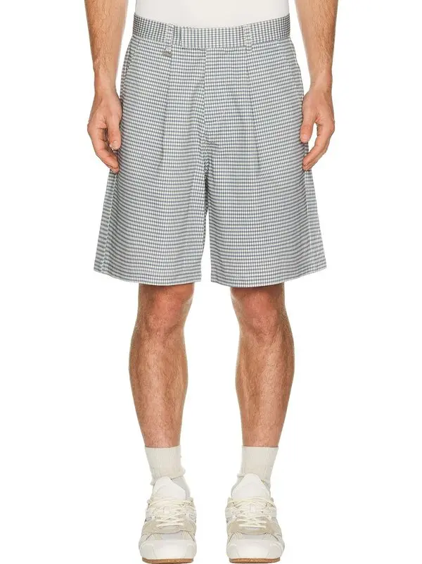 METALWOOD STUDIO Trophy Short - Plaid