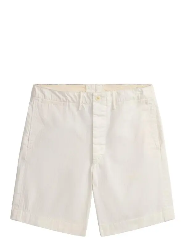 Ralph Lauren Herringbone Twill Officer’s Short - Antique White