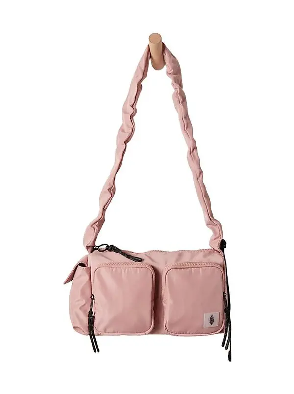 Free People High Standards Shoulder Bag - Blush Rush