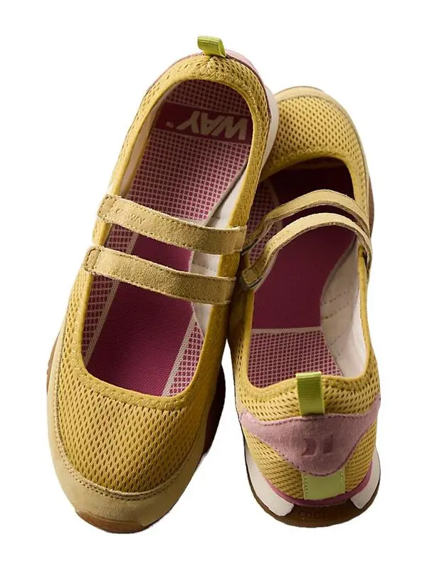 COOLWAY Bella Mary Jane Sneakers - Yellow