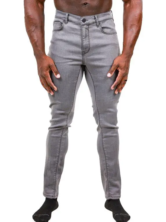 MACEOO Marthyr Stretch Skinny Jeans - Grey
