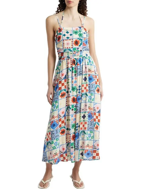 FRNCH Hippuris Print Maxi Dress - Mix And Match