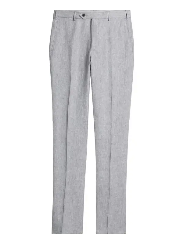 Zanella Parker Linen Pants - Light Grey